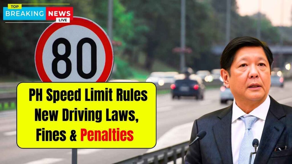 Philippines Speed Limit Rules 2026: New Driving Laws, Fines, and ...